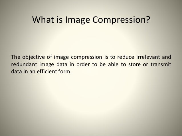 JPEG Image Compression