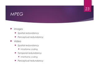 Jpeg and mpeg ppt | PPT