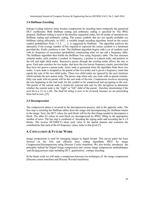 Jpeg image compression using discrete cosine transform a survey | PDF