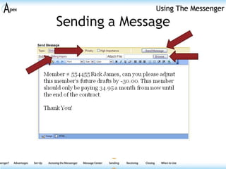 Apex Messenger | PPT