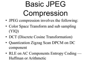 Jpeg standards | PPTX