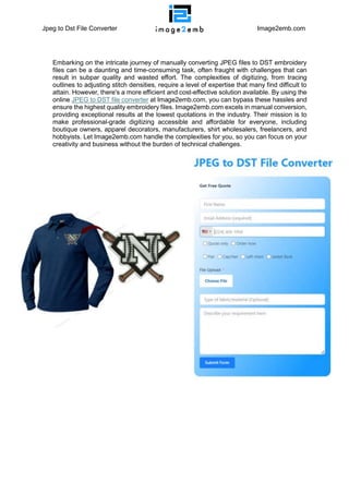 Jpeg to Dst File Converter - Guidebook by Image2Emb.docx