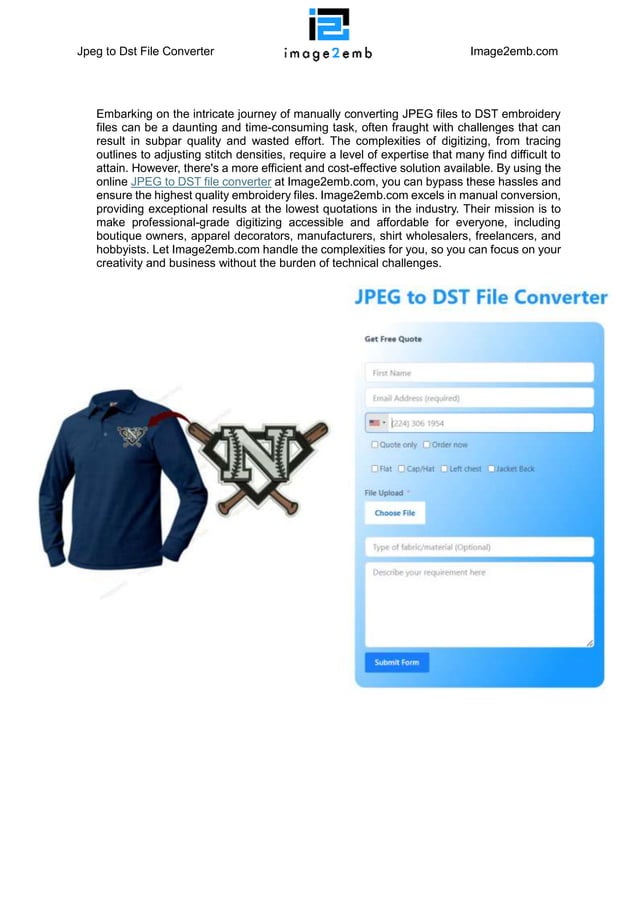 Jpeg to Dst File Converter - Guidebook by Image2Emb.docx