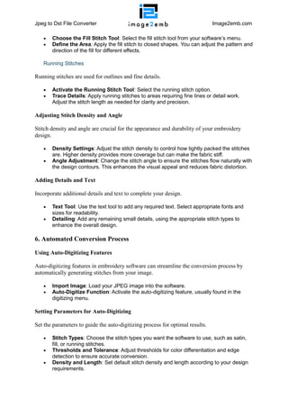 Jpeg to Dst File Converter - Guidebook by Image2Emb.docx