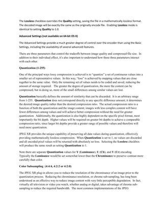 Jpegxr readme | RTF