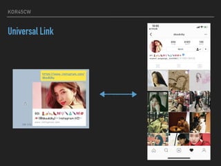 Universal Link 적용하기 (App link) | PPT