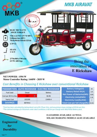 EV Brcochure MKB | PDF