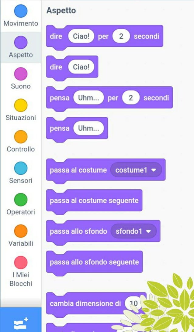 Blocchi su scratch | PDF