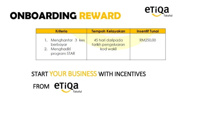 Presentation Kerjaya Perunding Takaful Etiqa | PDF