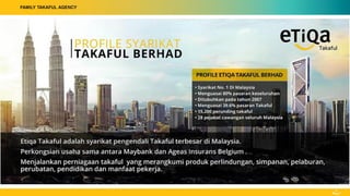 Presentation Kerjaya Perunding Takaful Etiqa | PDF
