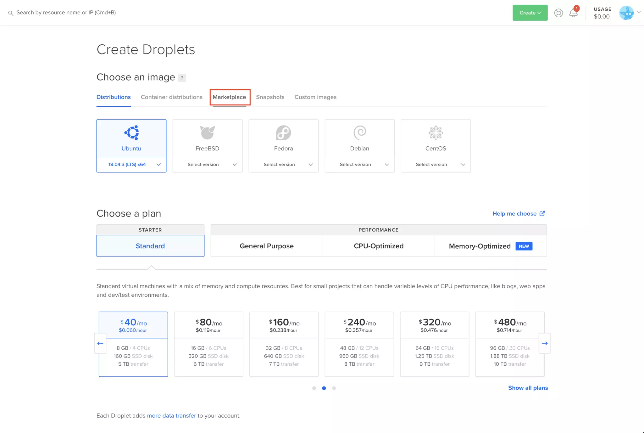 Droplet Deployment in Digital Ocean | PDF