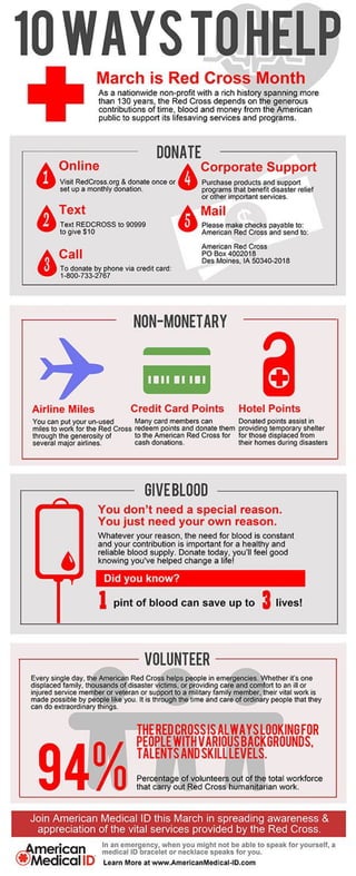 Red Cross Month - American Medical ID | PDF