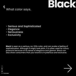 What Colour Says - Color Psychology | PDF