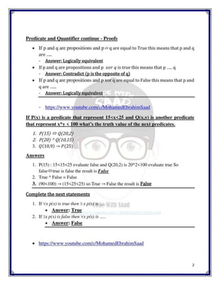 Discrete Math Proposition Proofs | PPTX