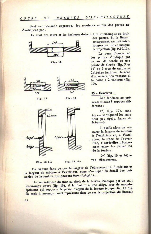 cour relevé architecture | PDF