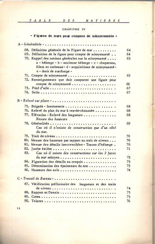 cour relevé architecture | PDF