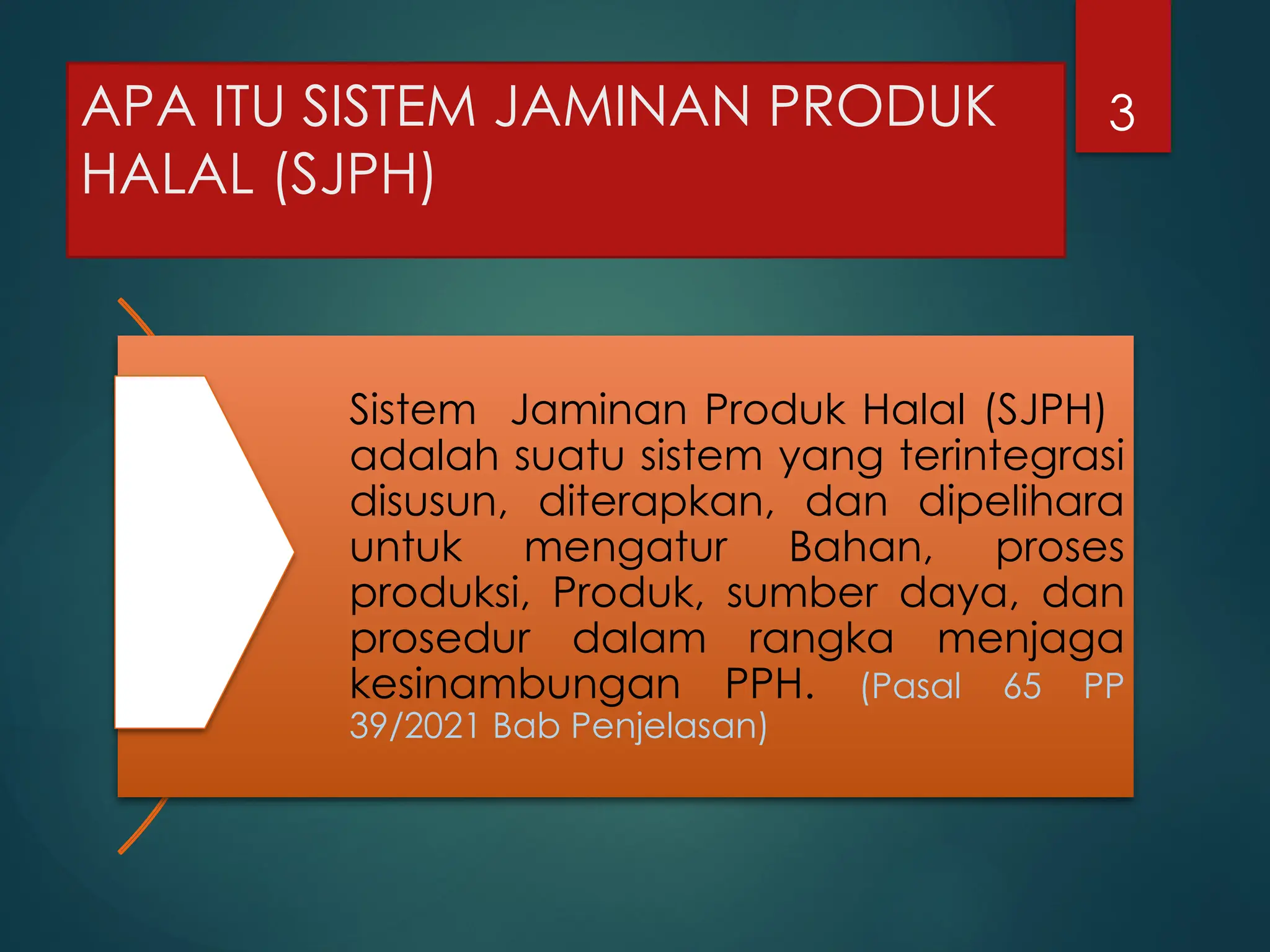 Sistem Penjaminan Produk Halal Tahun 2024 | PPTX
