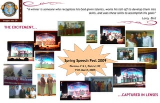 Jpku toastmasters images - march 09 | PDF