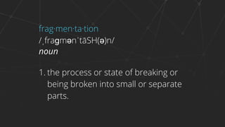 An Overview of the Mobile Ecosystem Fragmentation | PPT
