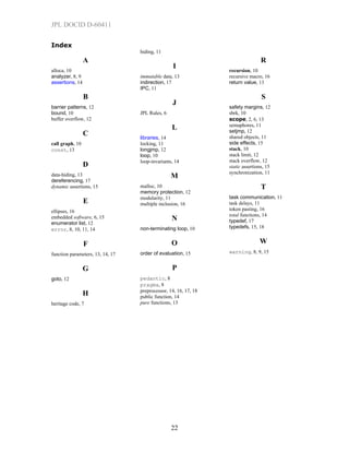 Jpl coding standard_c | PDF