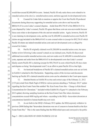 Declaration of John Patrick Lucas | PDF