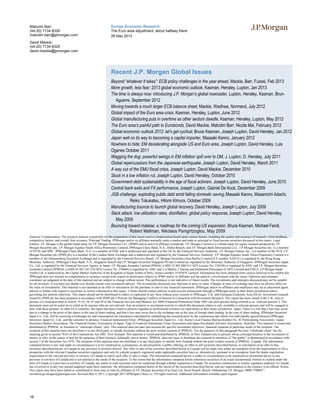 JPMorgan: The Euro area adjustment: about halfway there | PDF