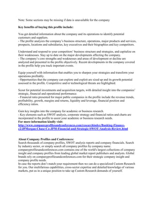 Jp morgan chase & co. | PDF