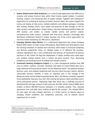 JP Morgan & Chase: IT Strategy and Key Success factors | PDF