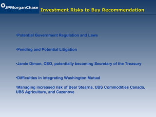 JPM Equity Research Presentation | PPT