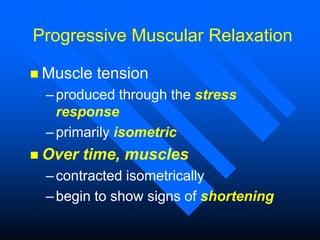 Relaxation Techniques | PPSX