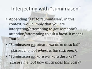 Japanese 101 | PPTX