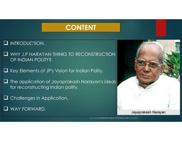 j p narayan on view reconstruction of Indian polity | PDF