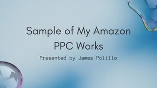 Jpolillo Amazon PPC - Bid Optimization Sample | PDF | Marketing and Advertising | Business