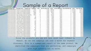 Jpolillo Amazon PPC - Bid Optimization Sample | PDF | Marketing and Advertising | Business