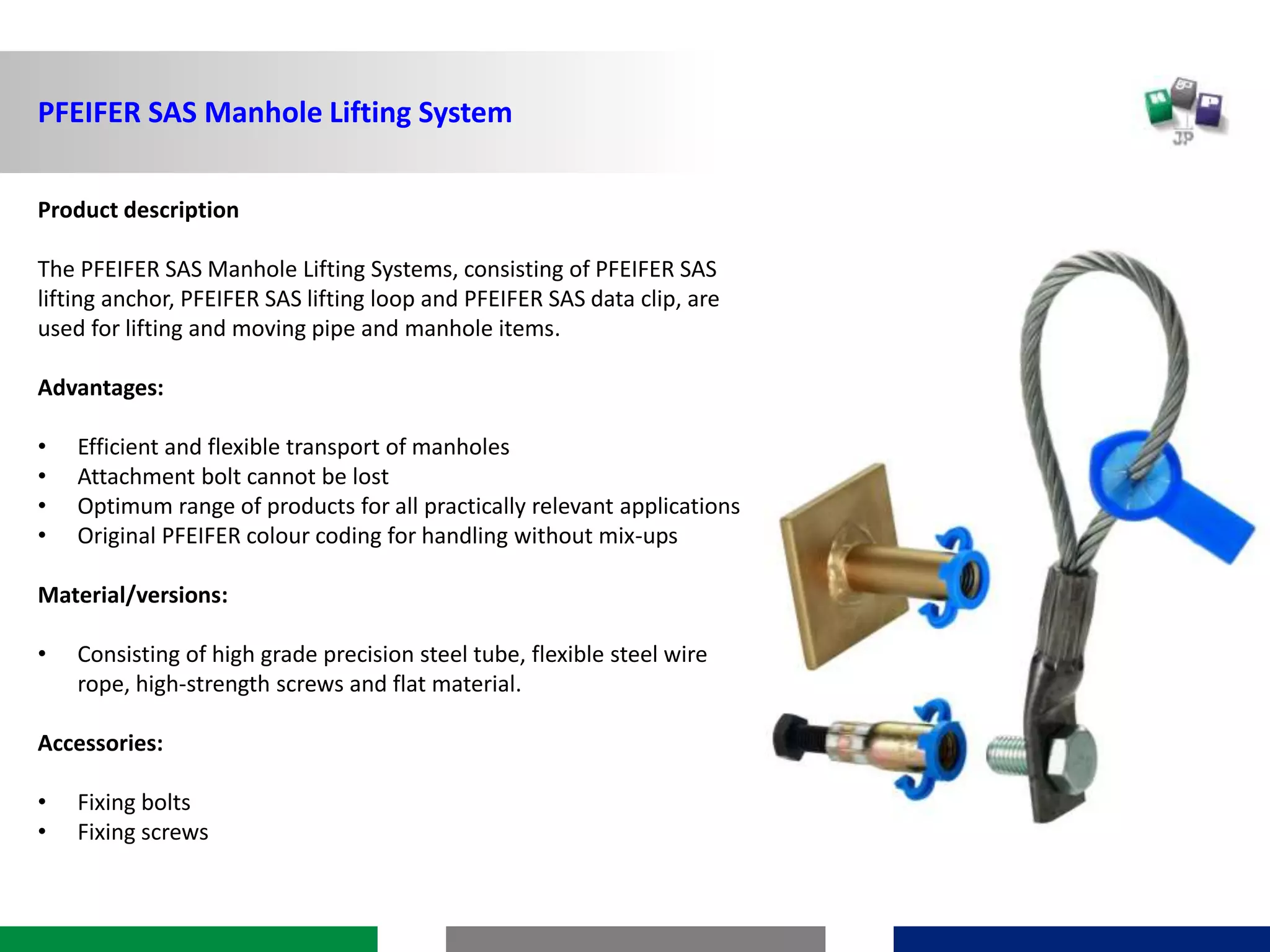 PFEIFER - Lifting Anchor Systems | PPTX