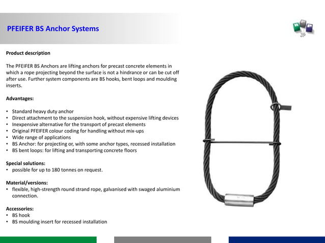 PFEIFER - Lifting Anchor Systems | PPTX | Construction Industry ...