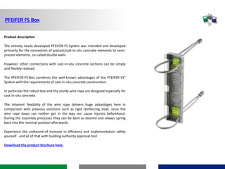 PFEIFER - Reinforcement Systems | PPT