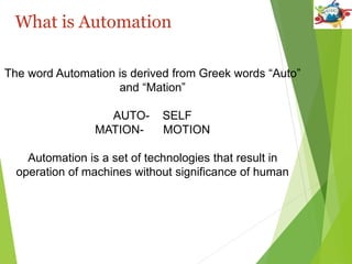 Power point presentation on Industrial Automation | PPTX