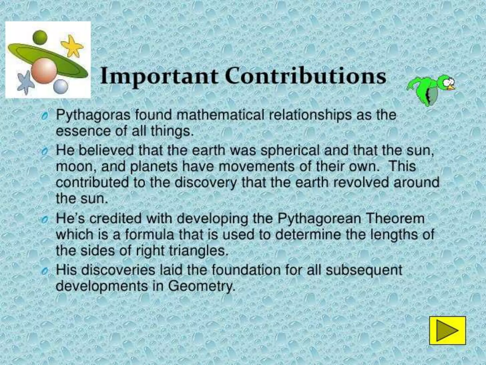 Pythagoras ppt | PPT