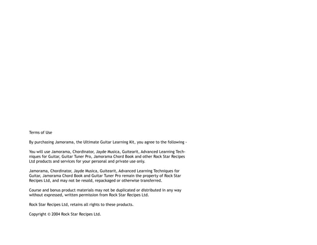 Jpr504 jamorama chord book | PDF | Music | Entertainment