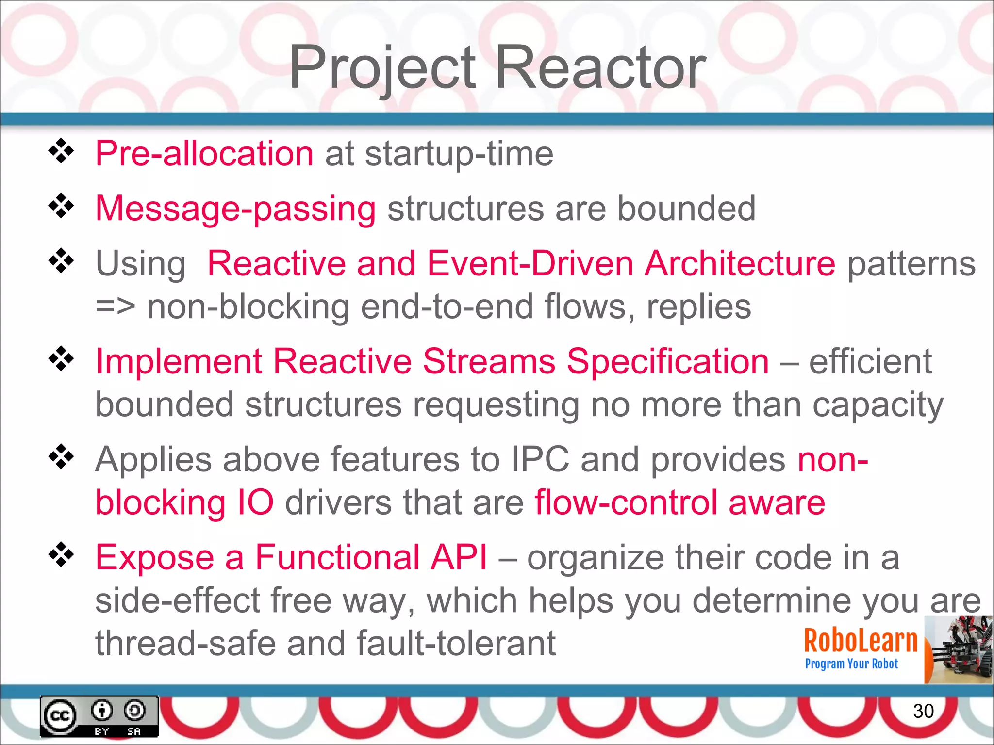 Reactive Java Robotics IoT - jPrime 2016 | PPT