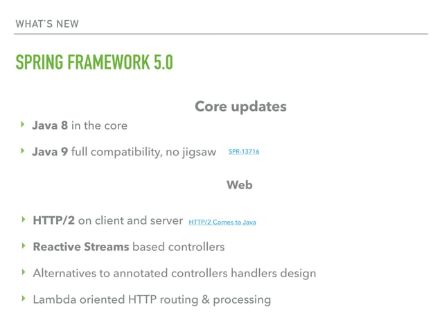 Reactive Spring Framework 5 | PPT