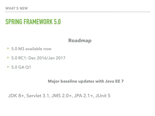 Reactive Spring Framework 5 Ppt