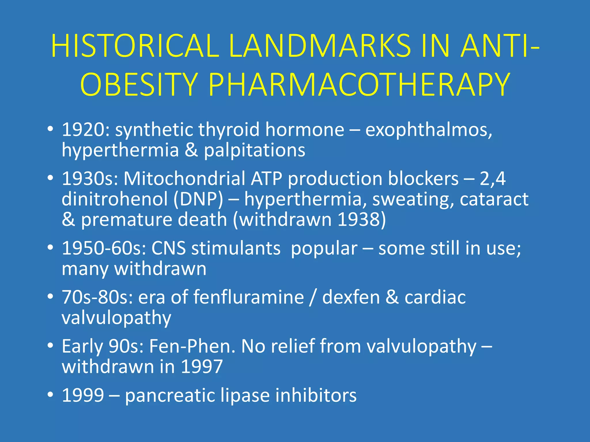 Pharmacotherpy & Recent Advances in Obesity Management | PPTX