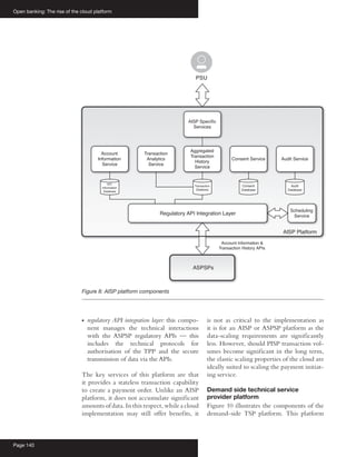 Open Banking : The Rise of the Cloud Platform | PDF