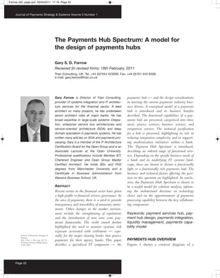 The Payments Hub Spectrum | PDF