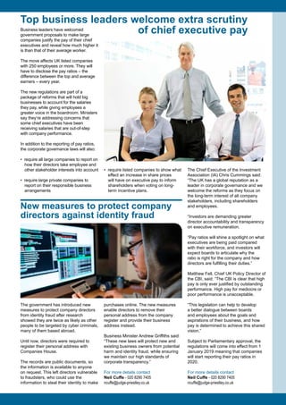 Judge & Priestley Legal Update For Commercial Clients (Summer 18) | PDF