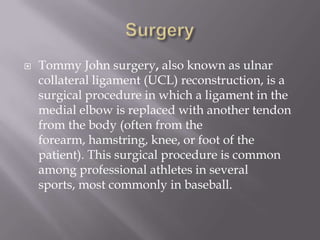 Jp tommy john | PPTX