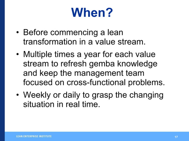 Taking a Gemba Walk | PPT