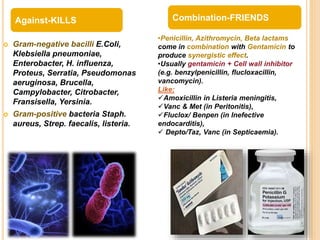 Gentamicin Aminoglycoside Antibiotic | PPTX